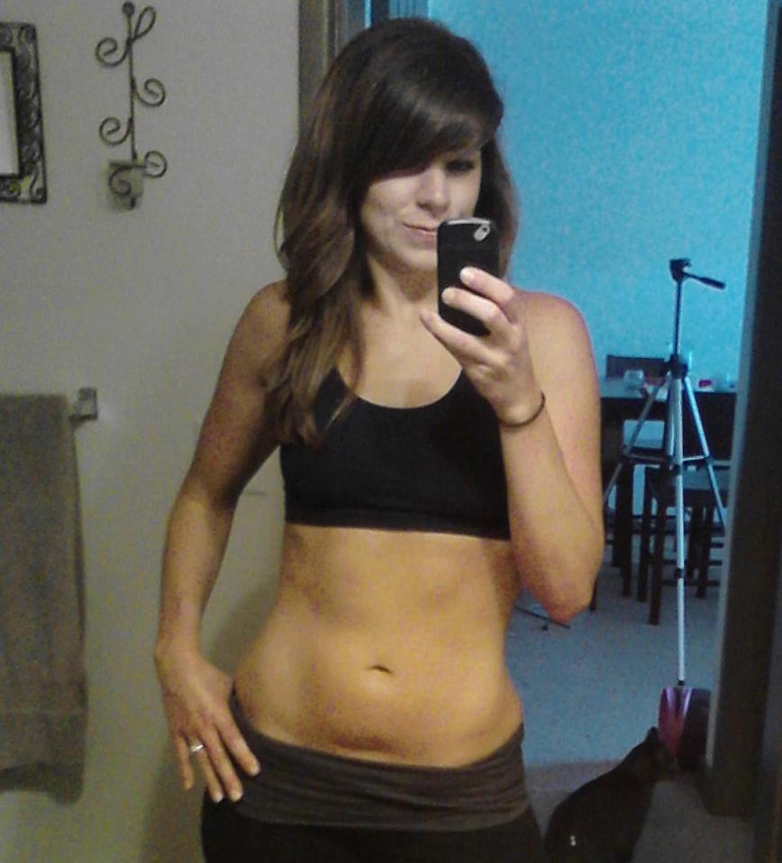 Selfshot workout girl | Scrolller