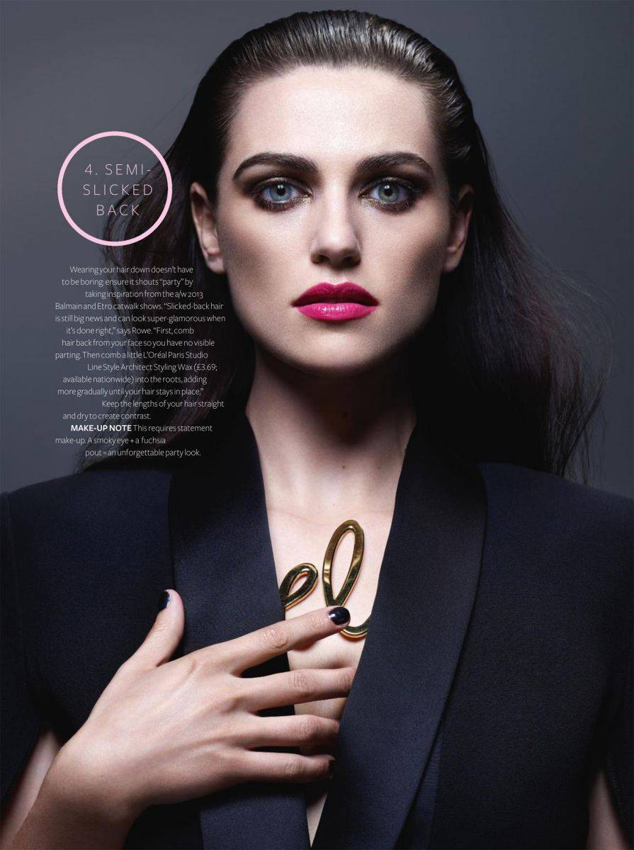 Semi-slicked back hair | Scrolller