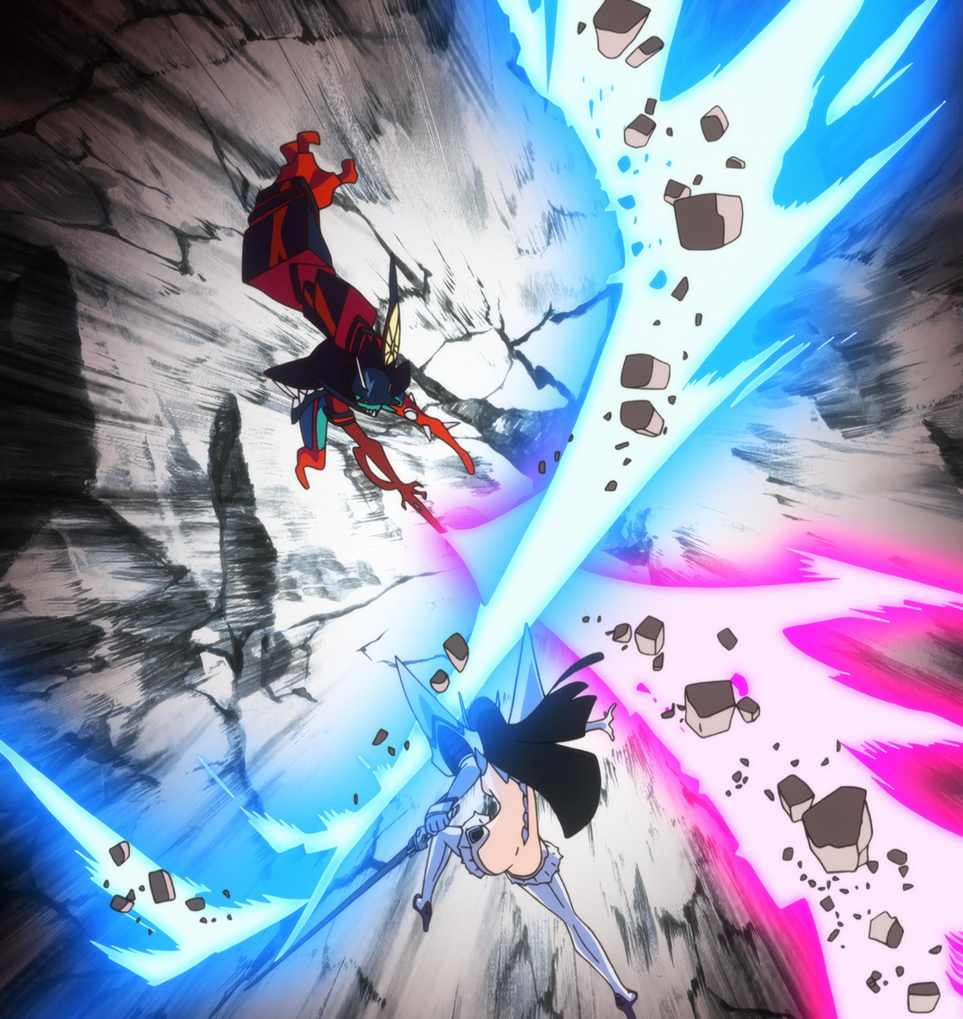 Senketsu vs. Satsuki (episode 12) [1976x2091] | Scrolller