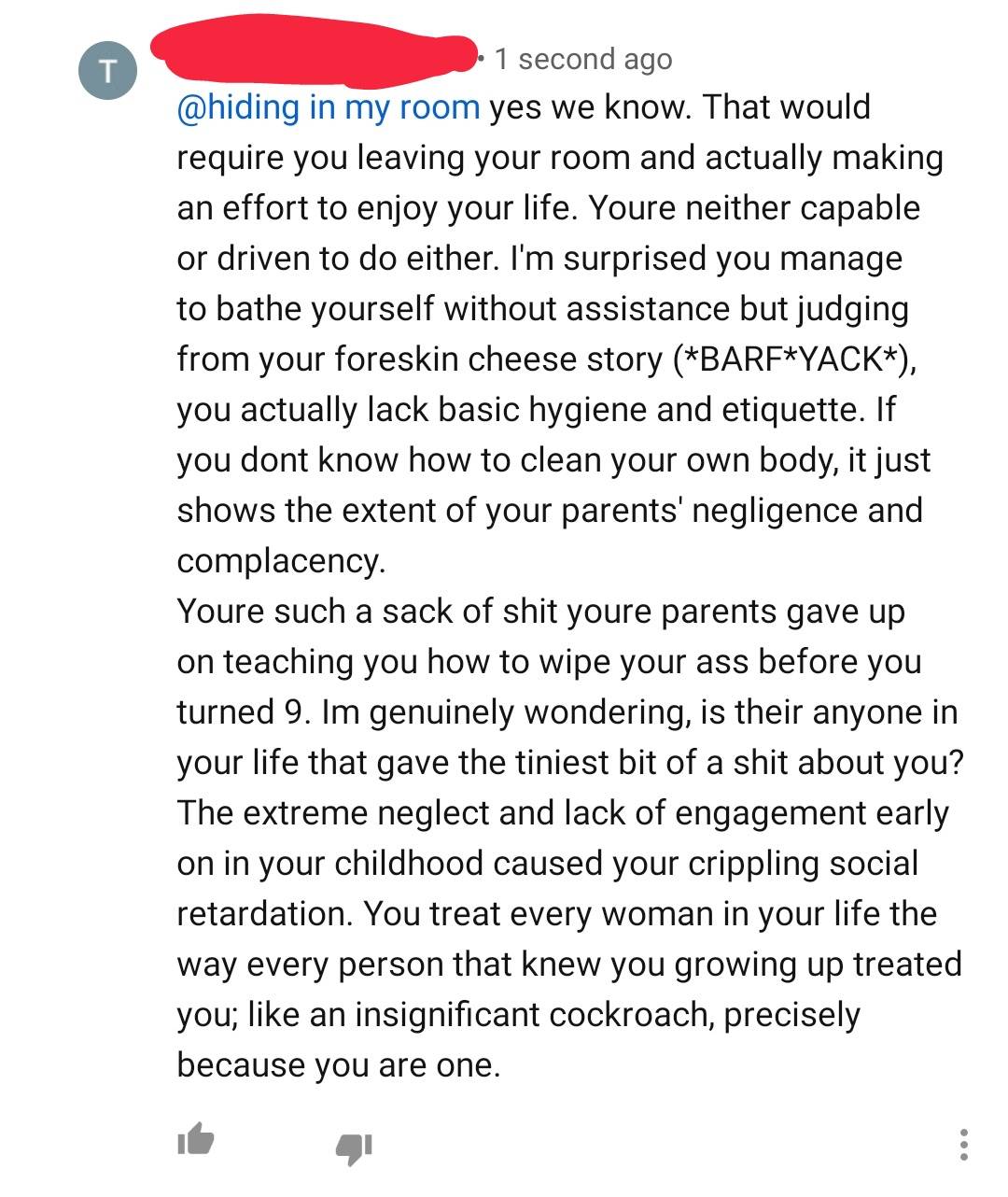 Serious parental neglect is the reason for Daniel's social retardation ...