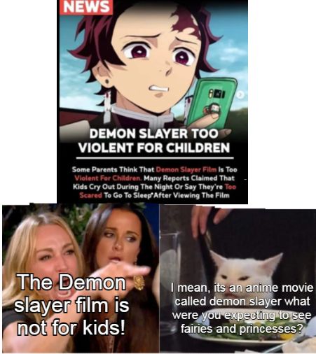 Seriously, its called "Demon Slayer" | Scrolller