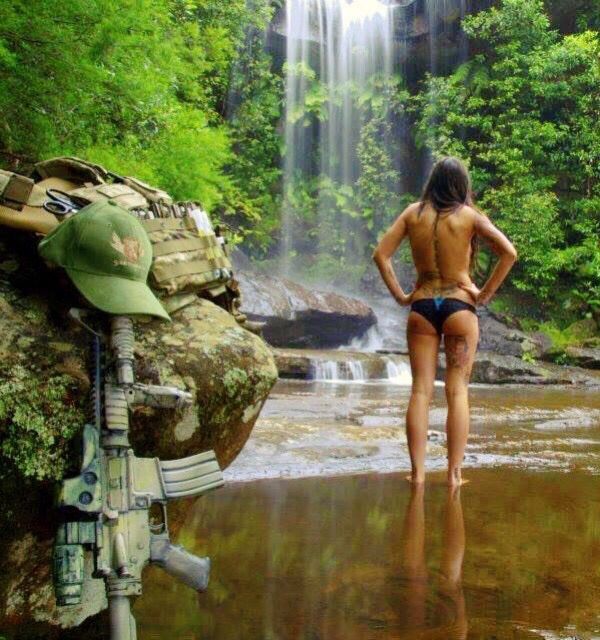 Serve and protect. | Scrolller