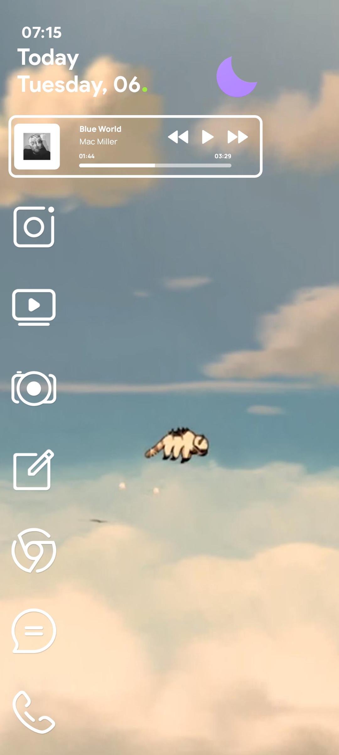 [setup] Appa. (Nova Launcher/KWGT/LineXWhite Icons) | Scrolller