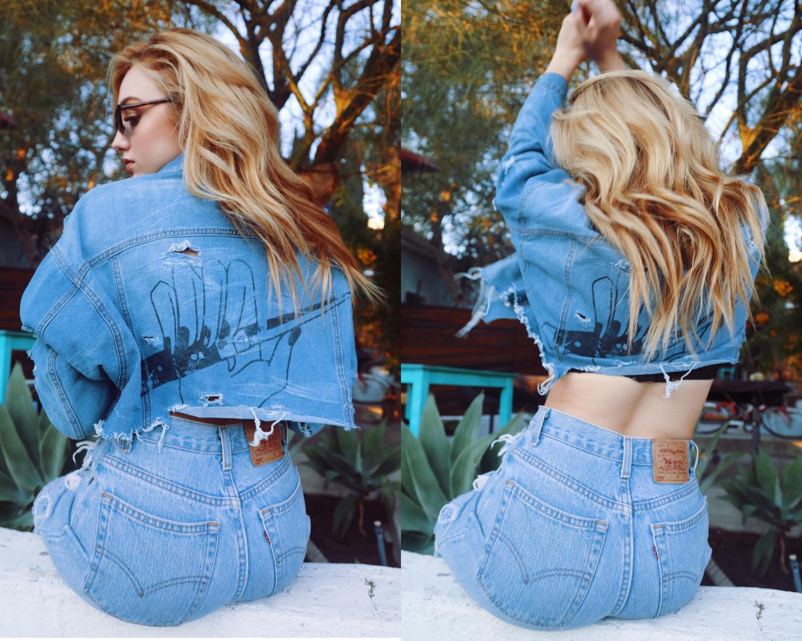 Sexy in denim | Scrolller