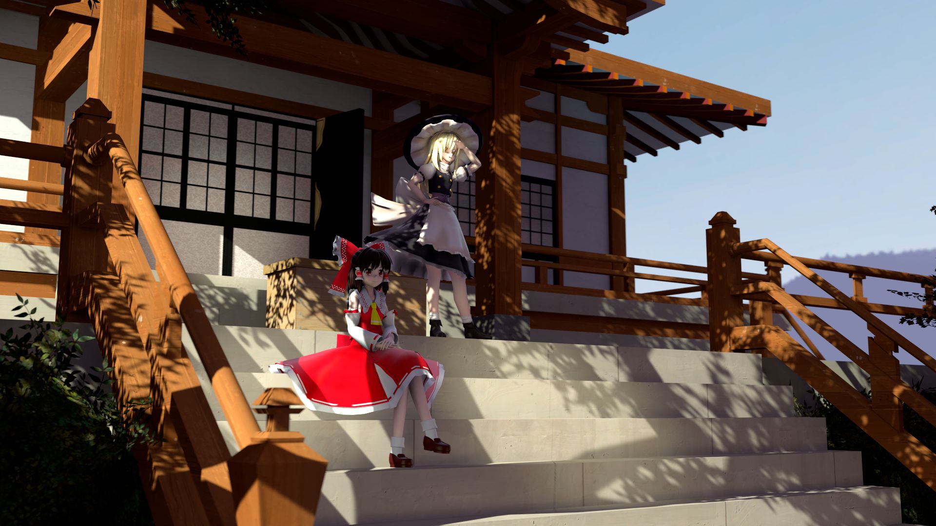 [SFM] At the Hakurei Shrime | Scrolller