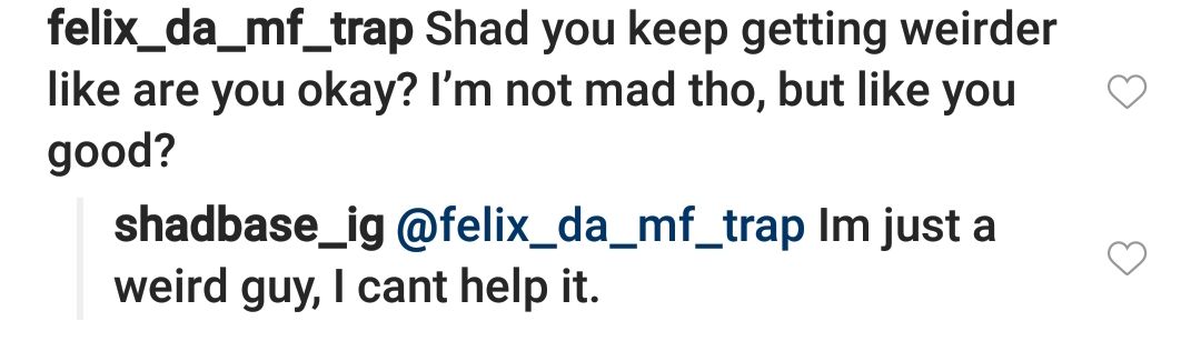 Shads a nice boy | Scrolller