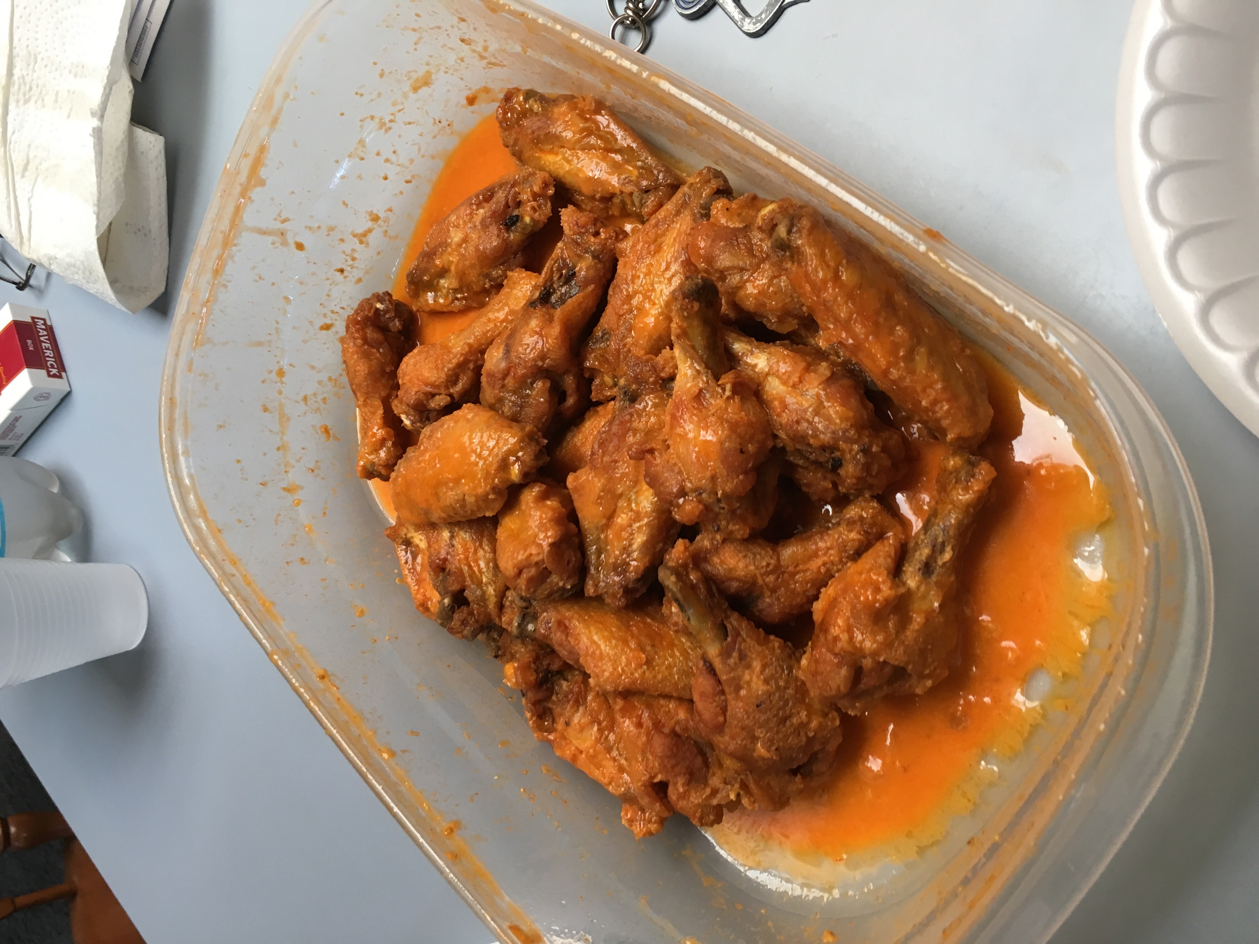 Shaking them in Tupperware containers gets them coated perfectly | Scrolller