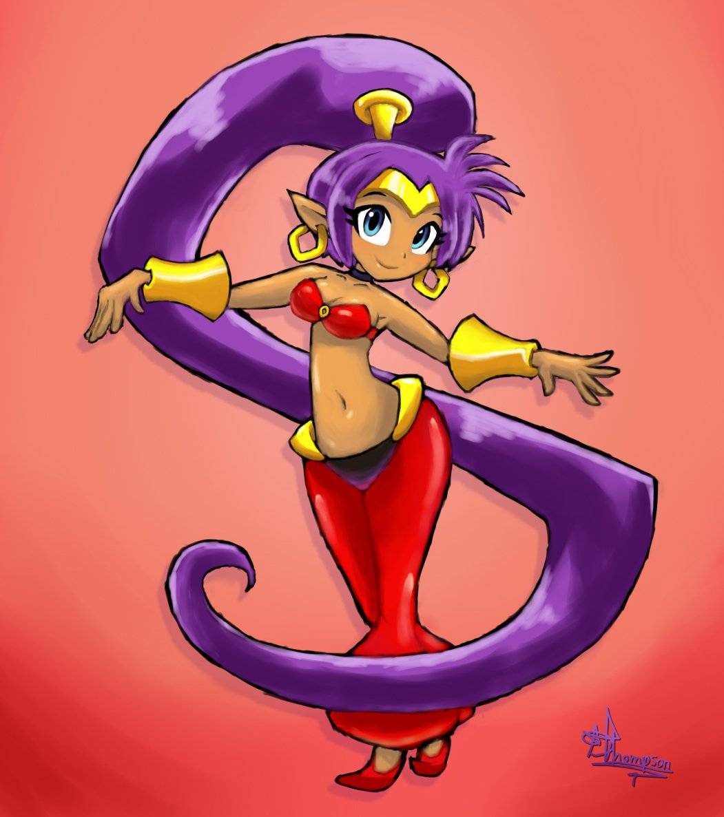 Shantae by DJ Thompson. | Scrolller