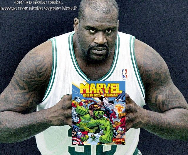 Shaquille O'Neal, a true marvel fan. | Scrolller