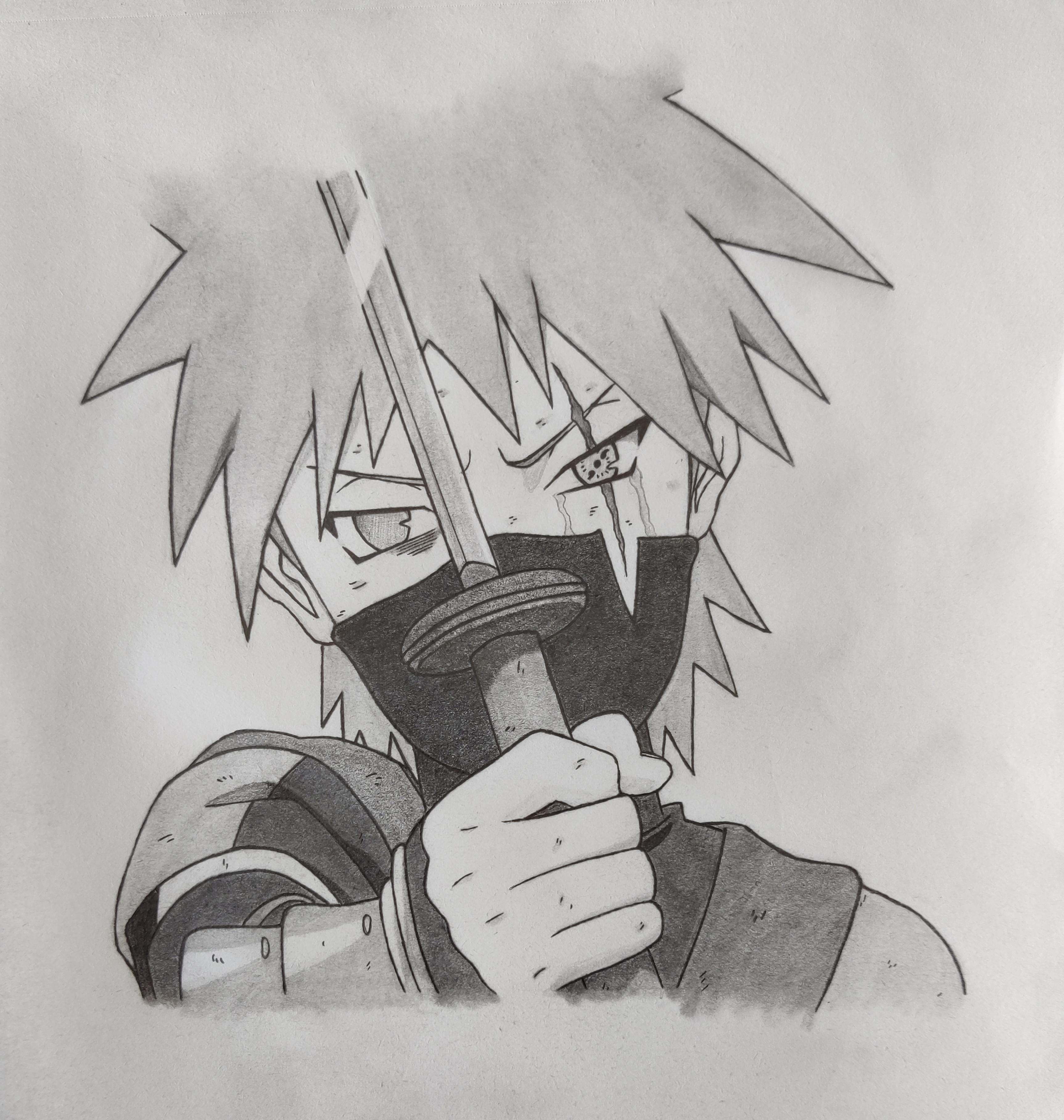 Sharingan no Kakashi, by me (@le.beau.art) | Scrolller