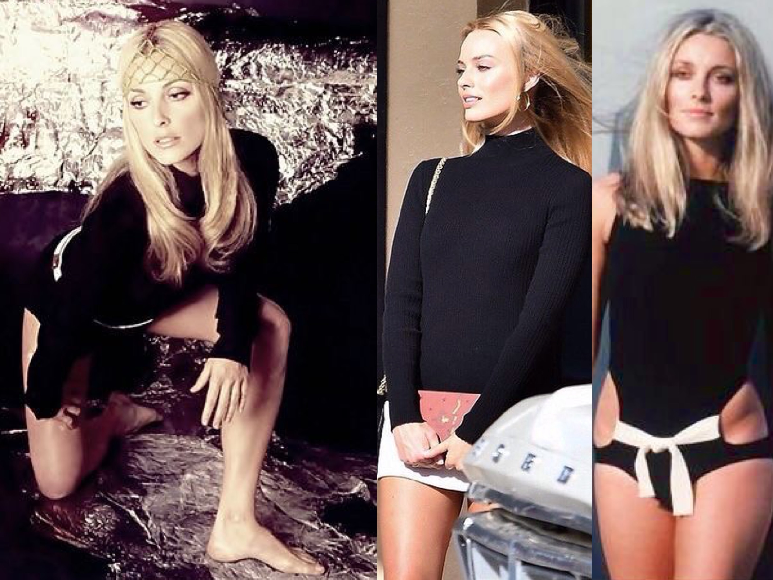 Sharon Tate & Margot Robbie | Scrolller
