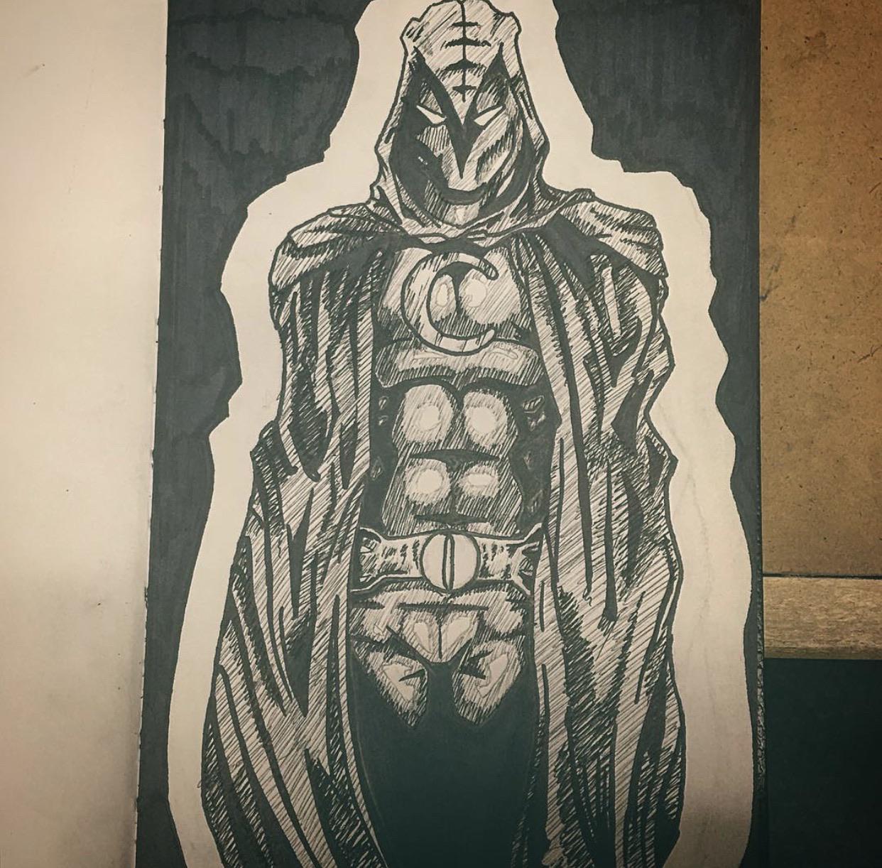 Sharpie sketch I did in 2015 | Scrolller