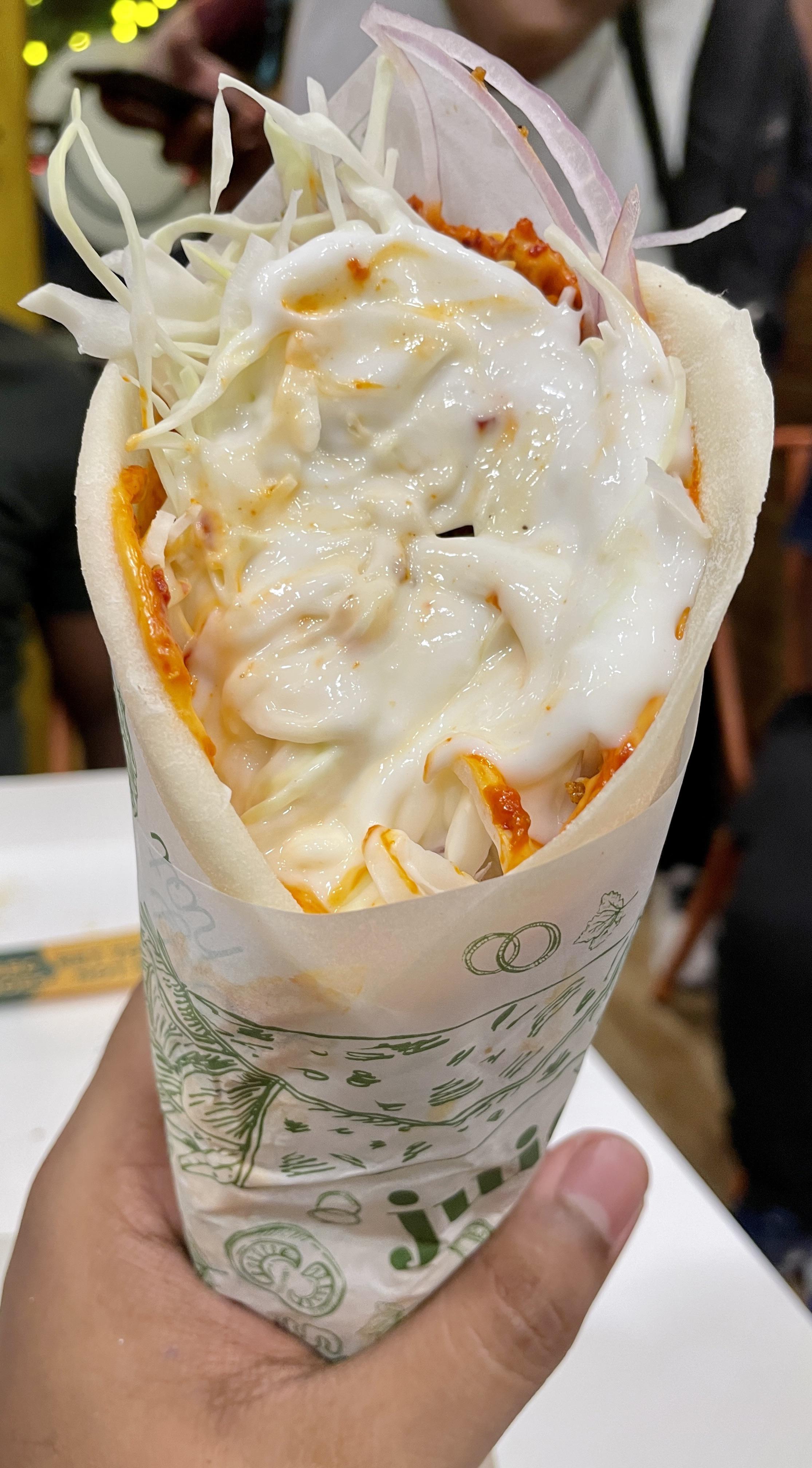 Shawarma at Shawarma Nation, Kolkata, India. | Scrolller