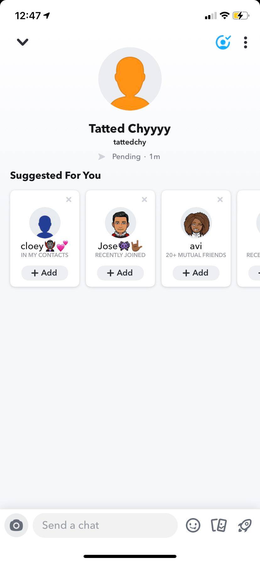 she blocked me for screen recording but here’s her snap | Scrolller