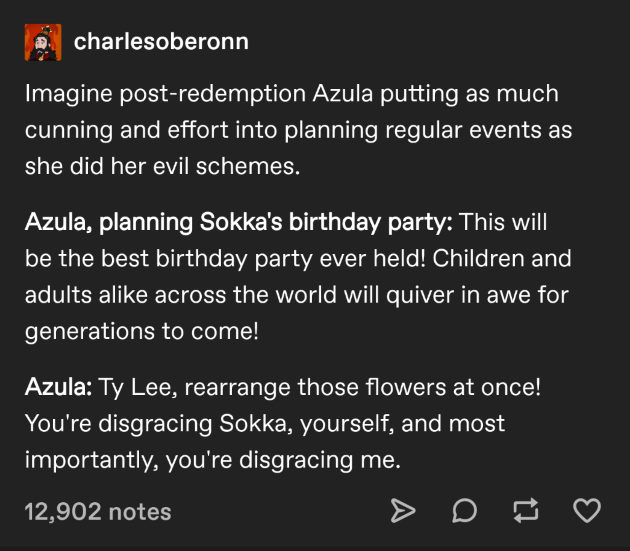 She deserves a redemption arc | Scrolller