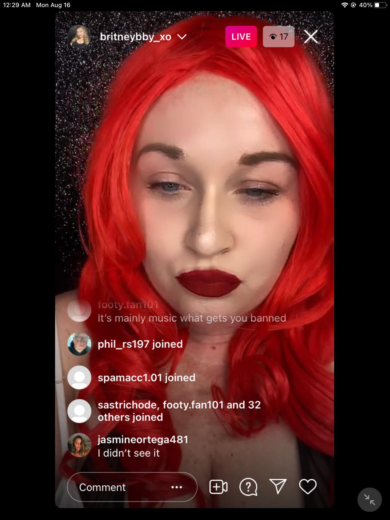 She is back on ig y’all | Scrolller