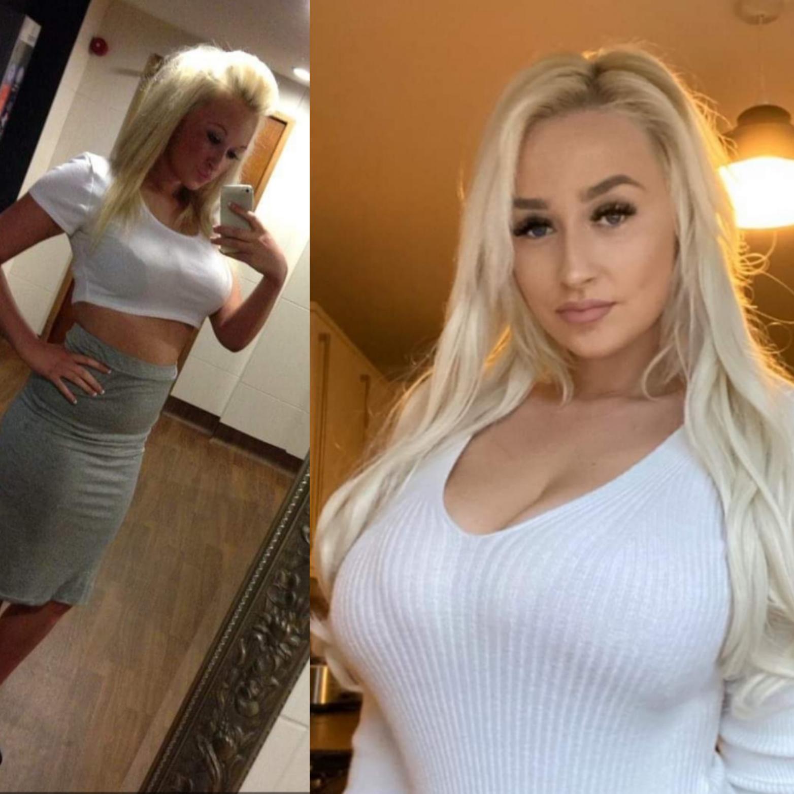 She keeps getting bigger and doesn't stop showing them off | Scrolller