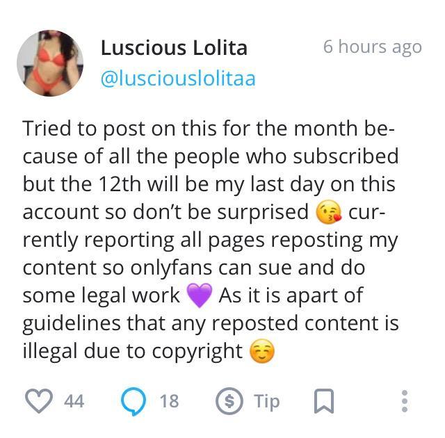 She quit! .....Again. | Scrolller