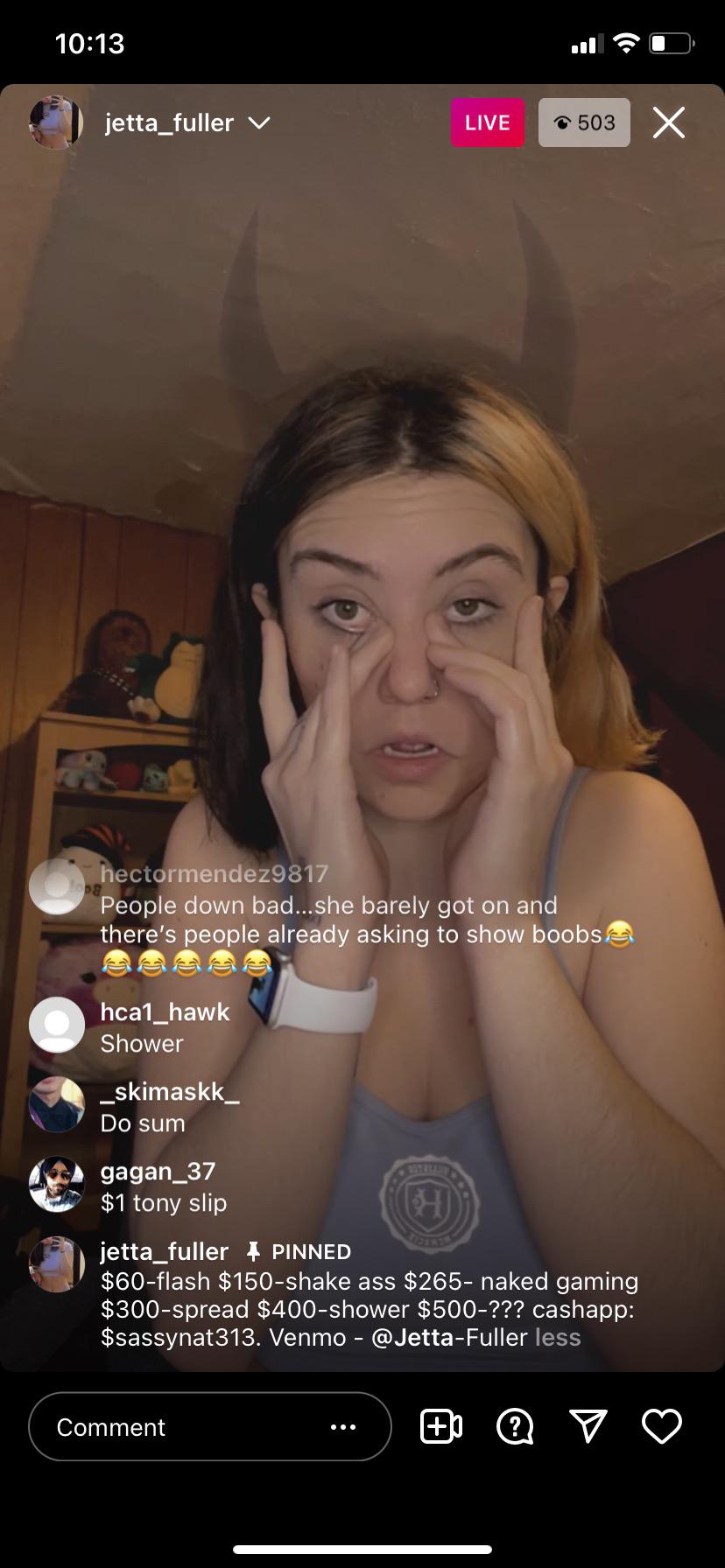 She’s live Jetta_fuller insta | Scrolller