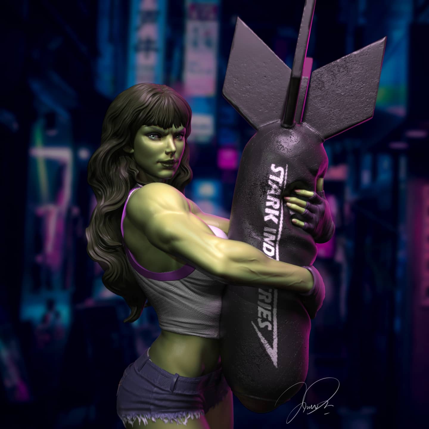 SheHulk completed! | Scrolller
