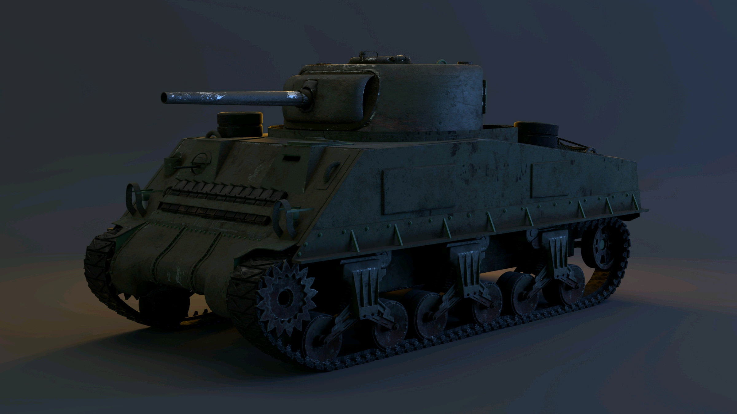 Sherman Tank | Scrolller