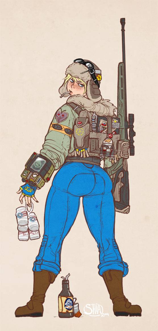 Shia my Fallout 76 character and her backpack -by me | Scrolller
