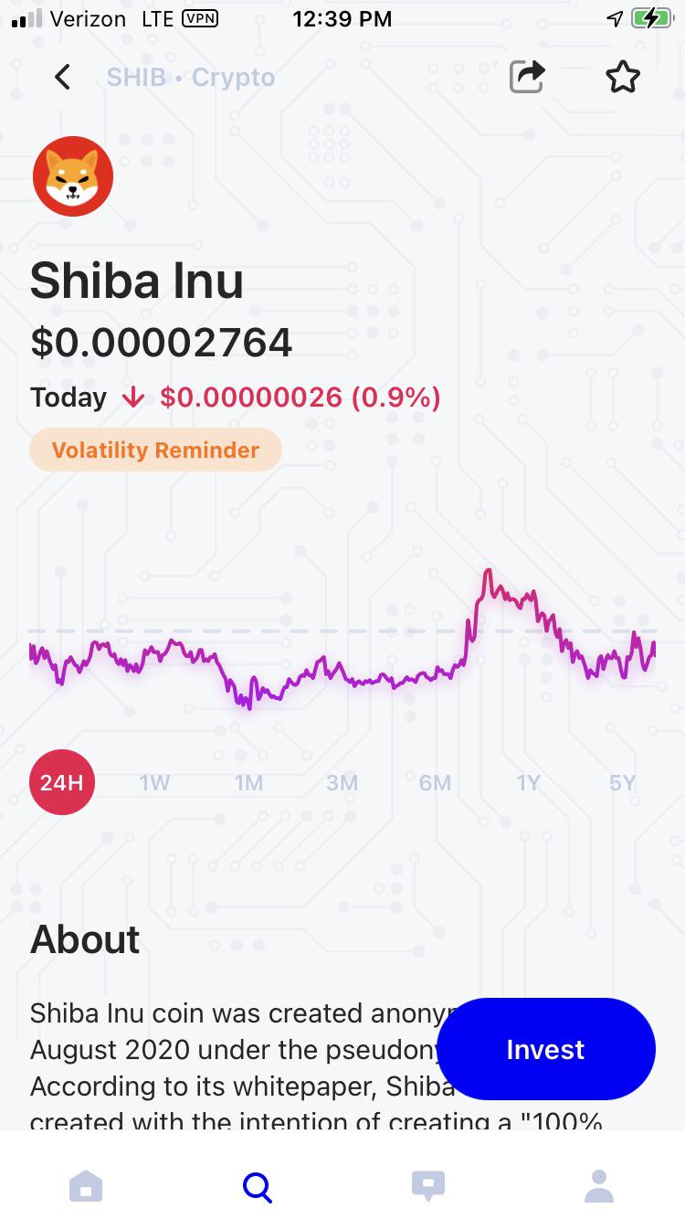 Shiba Inu has been officially listed in the public app | Scrolller