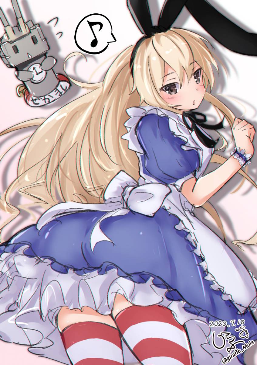 Shimakaze in Wonderland 2 | Scrolller