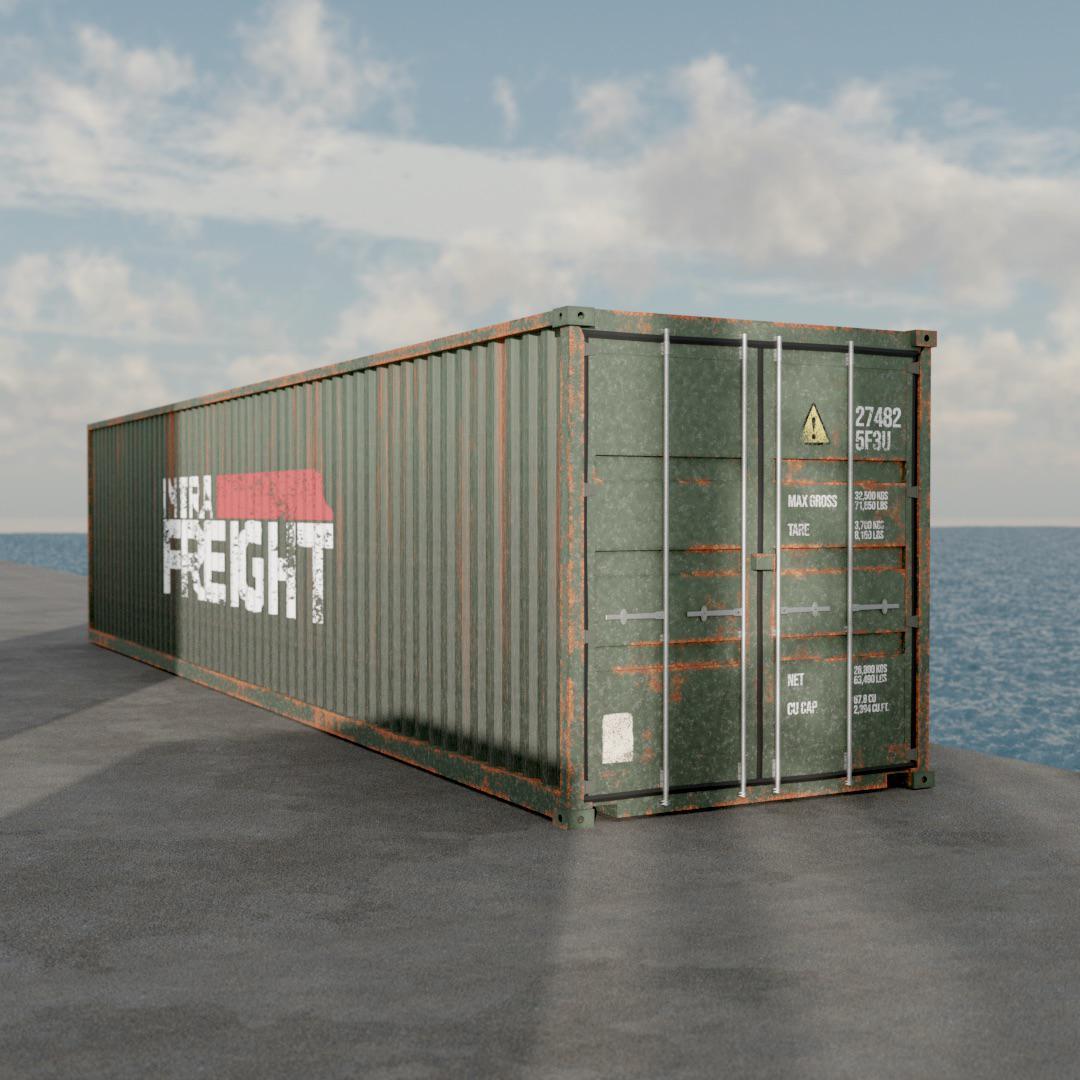 Shipping container | Scrolller