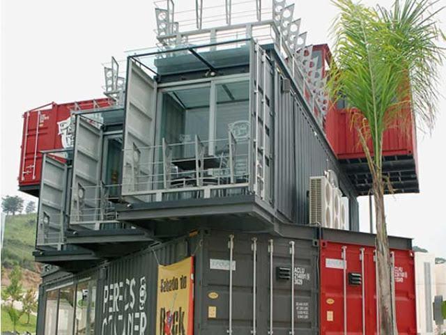 Shipping Container Restaurant in Mexico City: Perros Y Burros | Scrolller