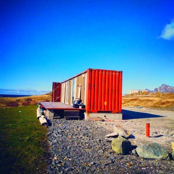 Shipping Container Vacation Home, Flakstadøya island, Lofoten archipelago, Norway | Scrolller