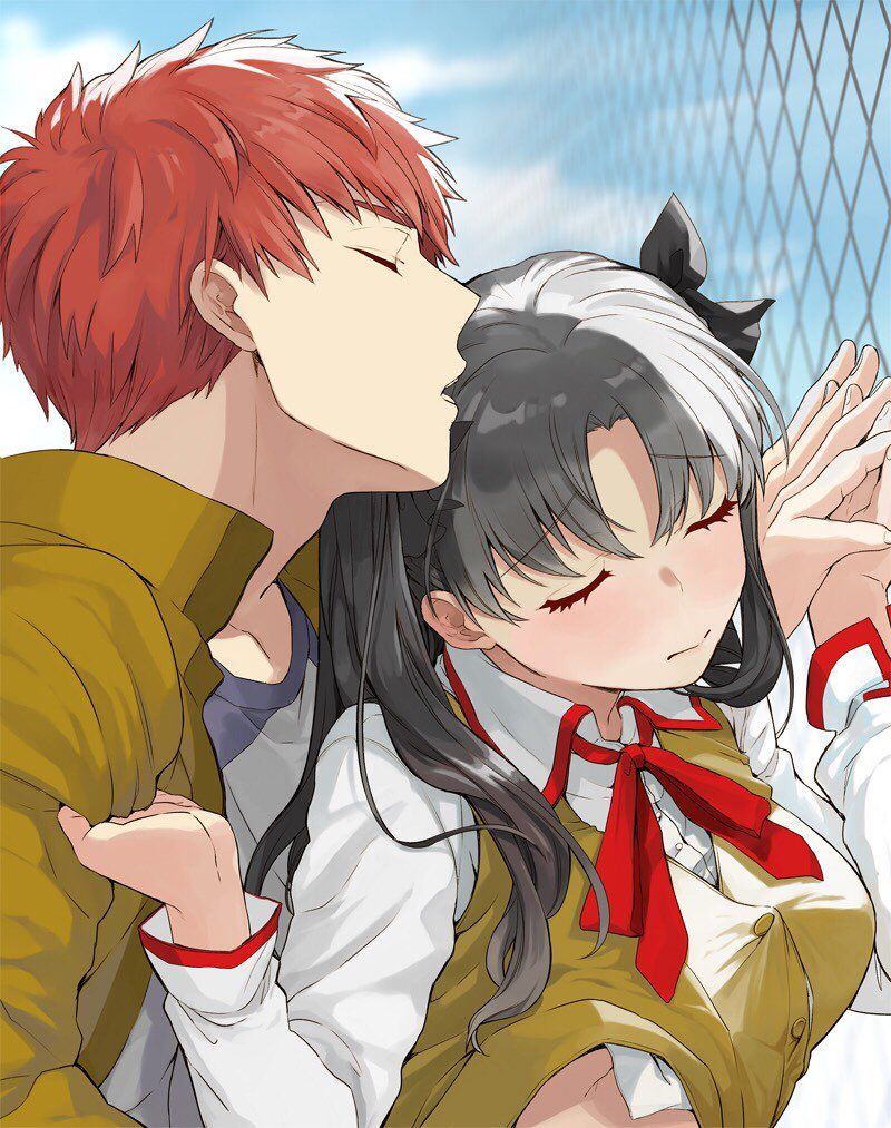 Shirou and Rin: Getting Handsy at School | Scrolller