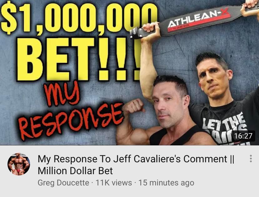 Shits about to go down between My Doctor and Jeff Cavaliere | Scrolller