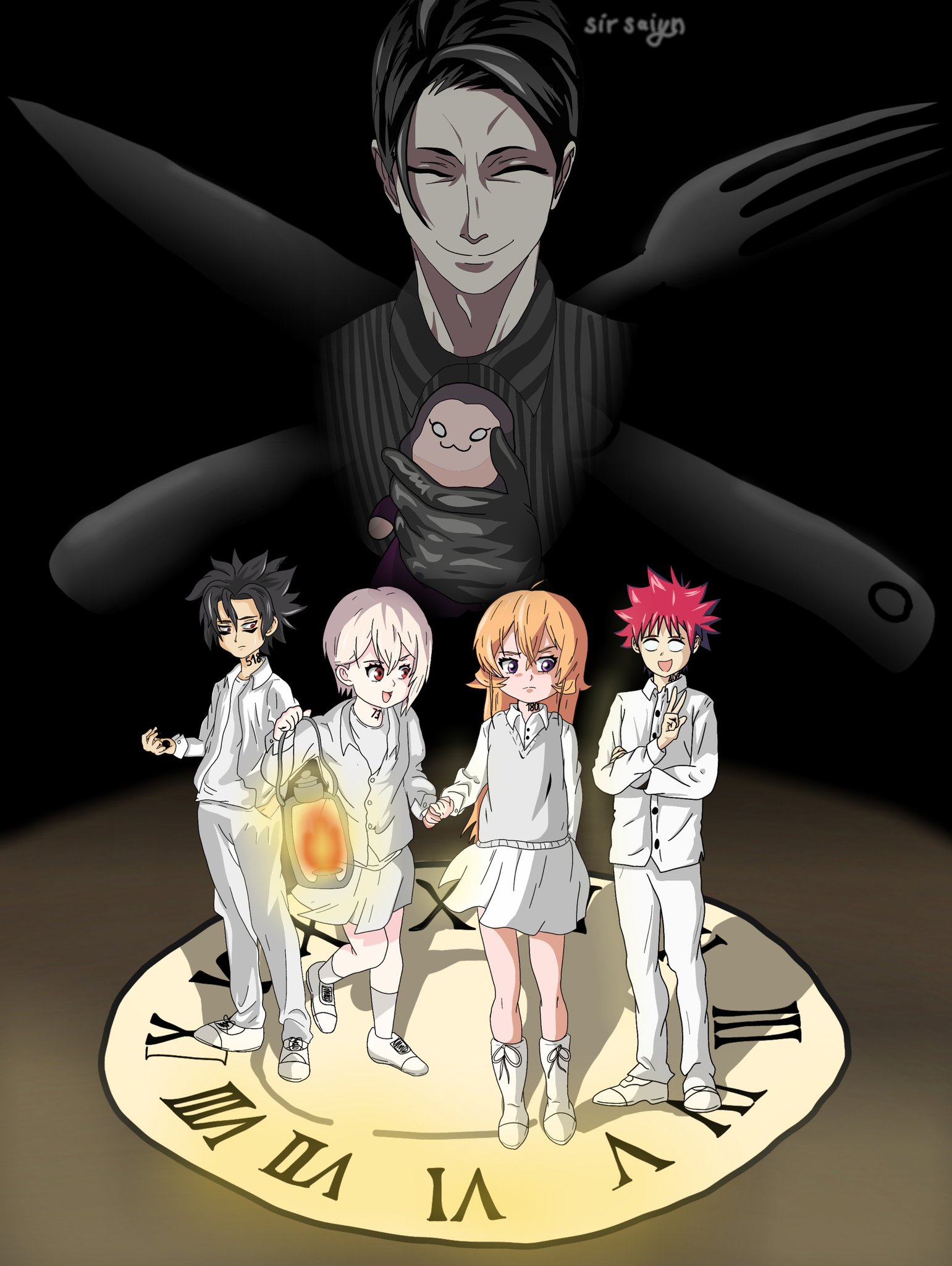 Shokugeki no Soma x The Promised Neverland by @Sir_Saiyn on Tiwtter | Scrolller