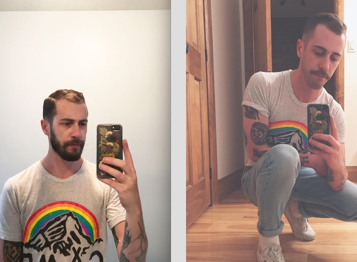 Should I keep the beard? Or bring back the mustache? | Scrolller