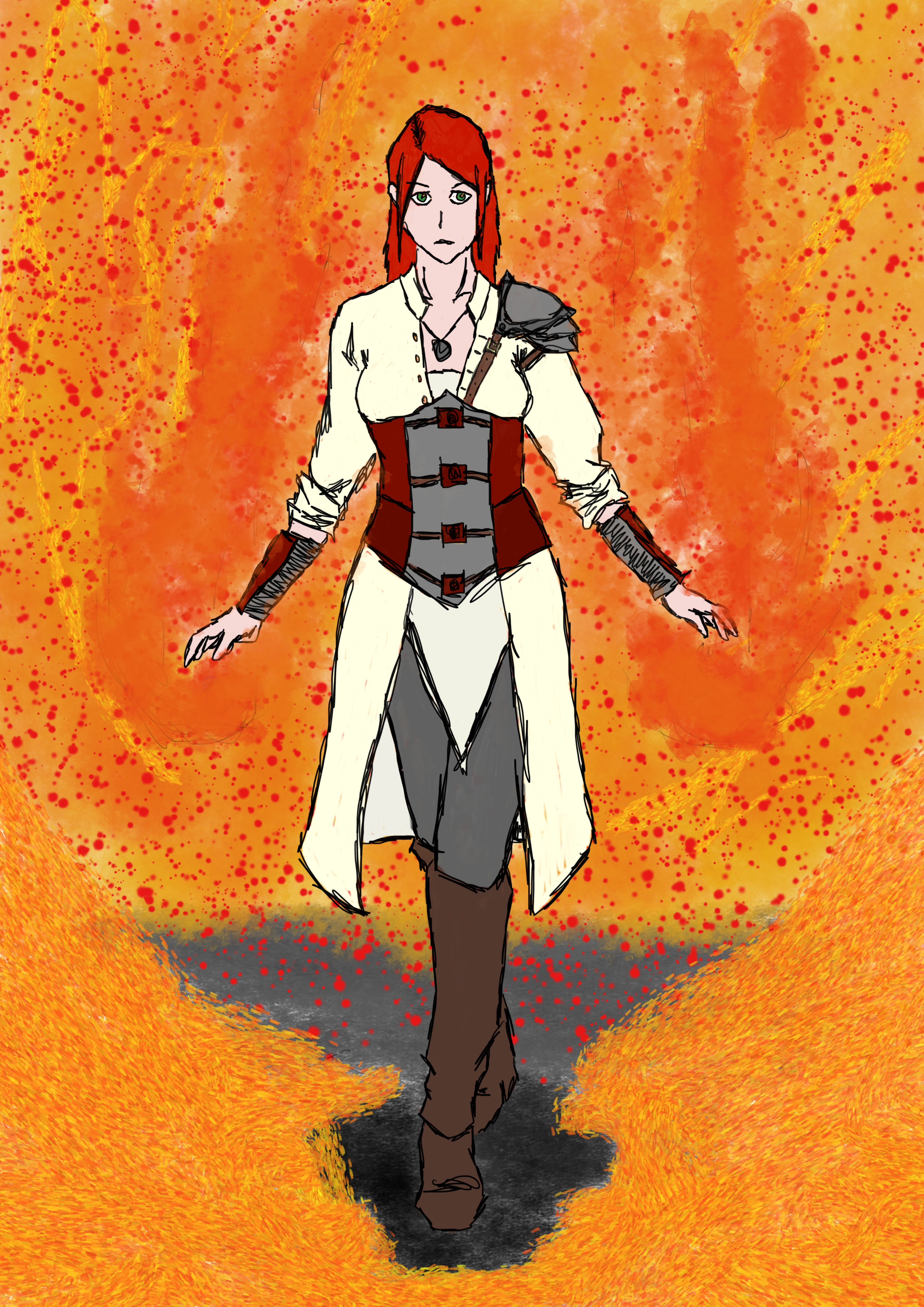 [Show and Tell] Embry (Oltherian Mage/Mercenary) | Scrolller