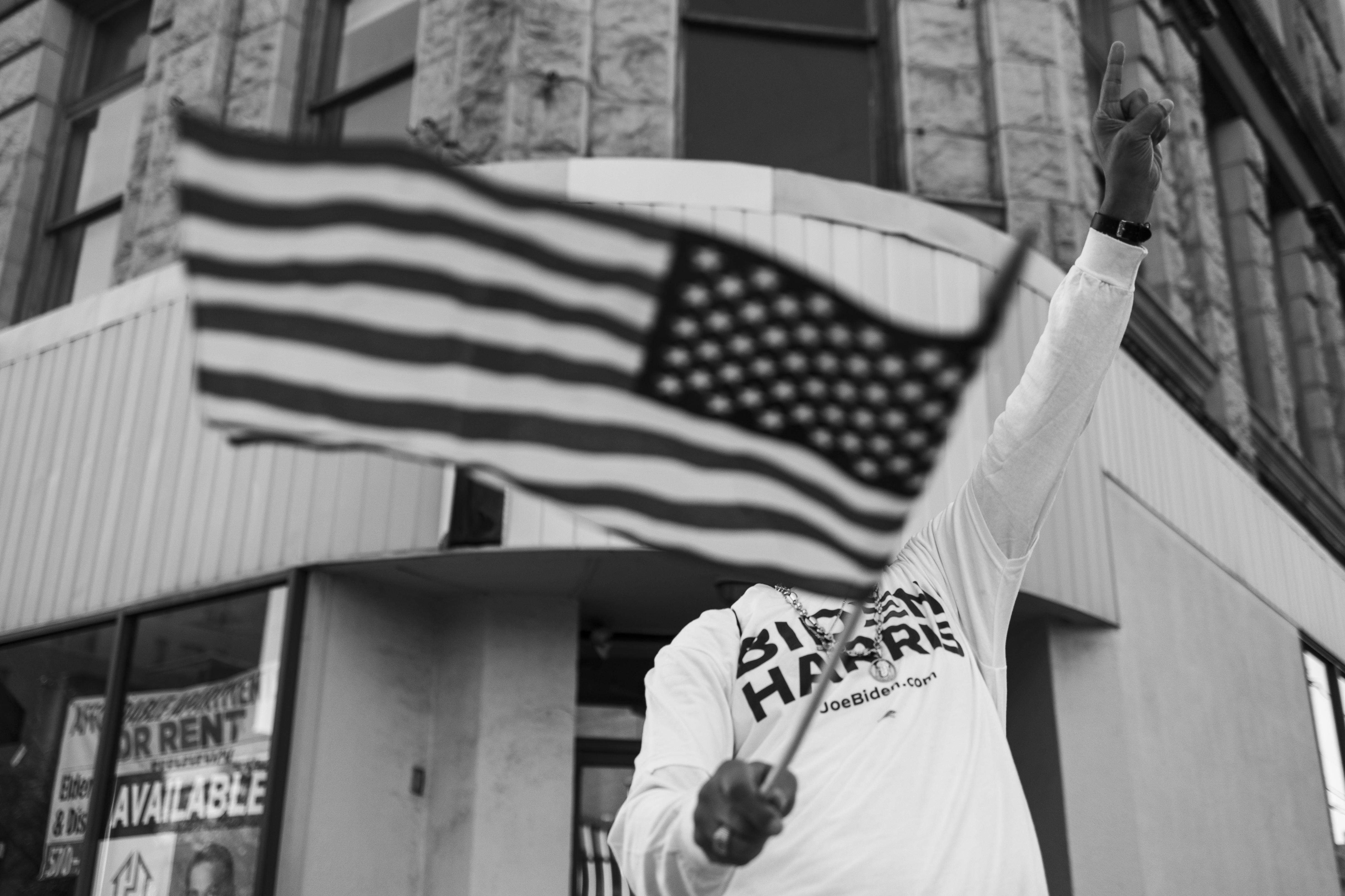 Showcase: Street Photography -- Canon R6 with RF 35 1.8; Election Day 2020 in Scranton | Scrolller
