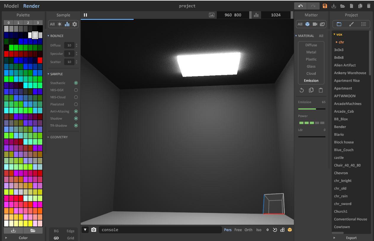 Showing Bounce Settings for render | Scrolller
