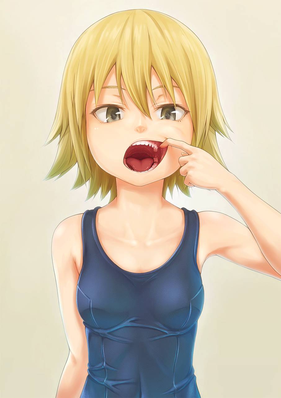Showing off her teeth | Scrolller