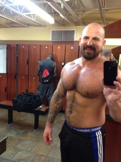 Showing off his chest | Scrolller