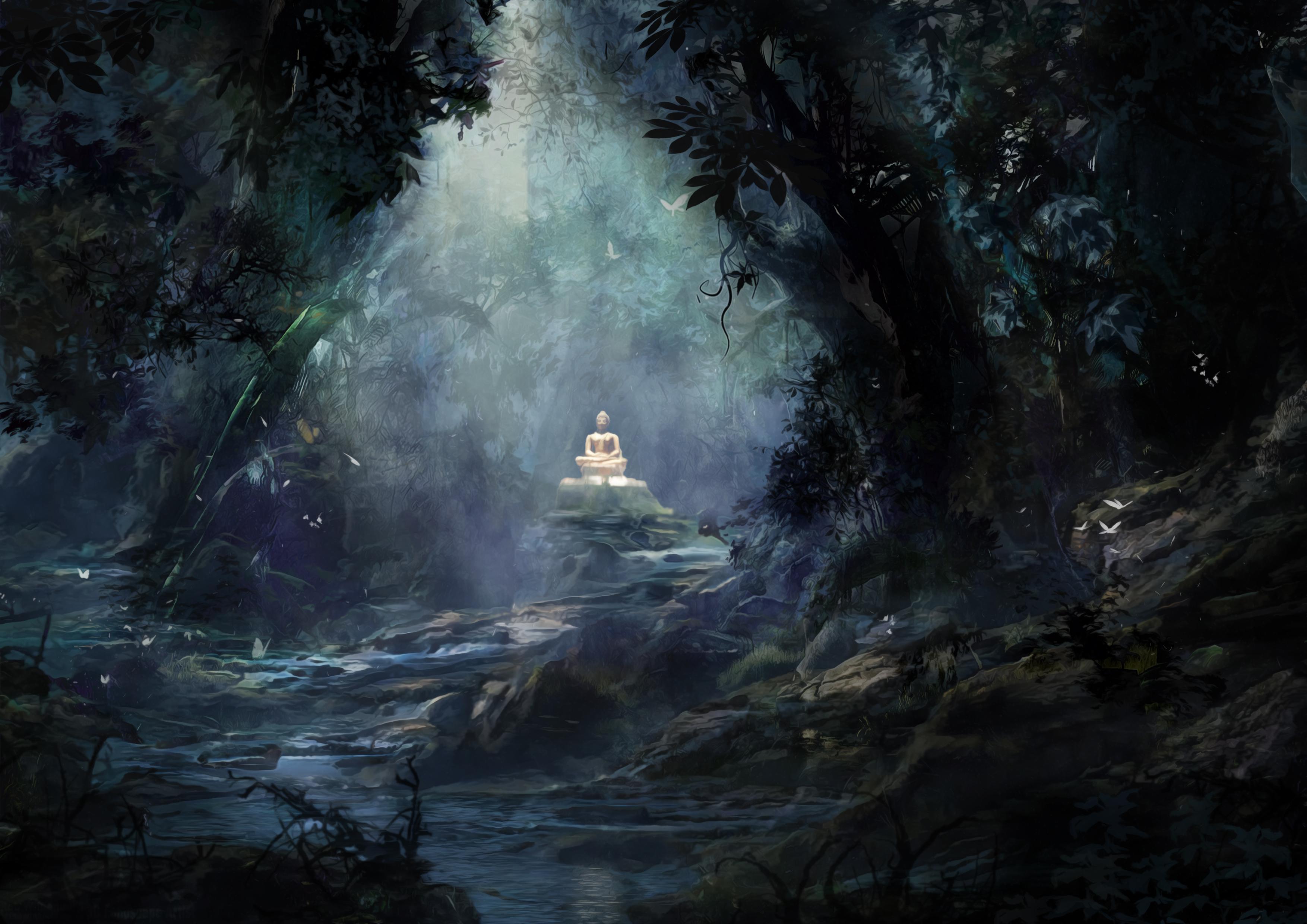 Shrine in Grove - Me, Digital, 2020 | Scrolller