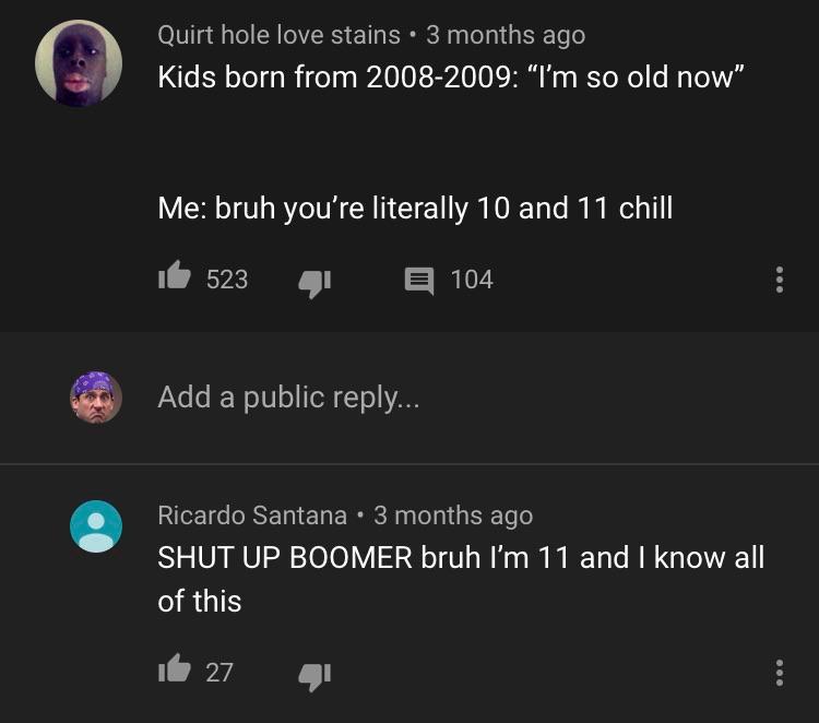 ShUt uP BoOmER | Scrolller