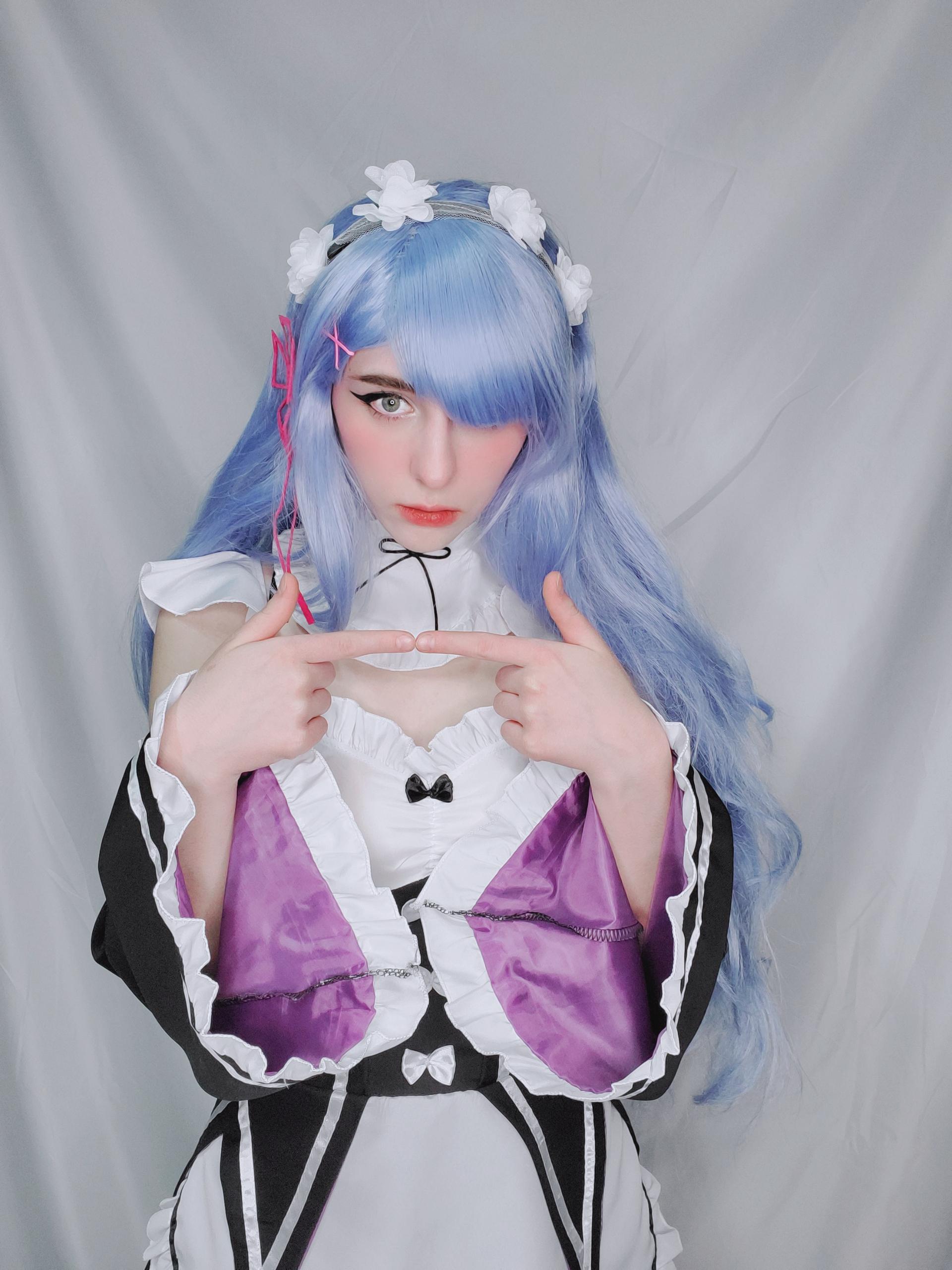 Shy Rem (by Tulpina) [Re:Zero] [OC] | Scrolller