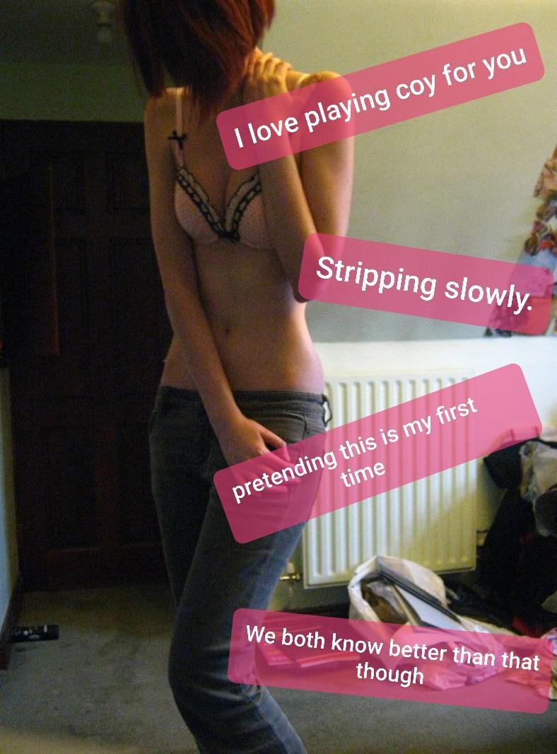 Shy stripping? | Scrolller