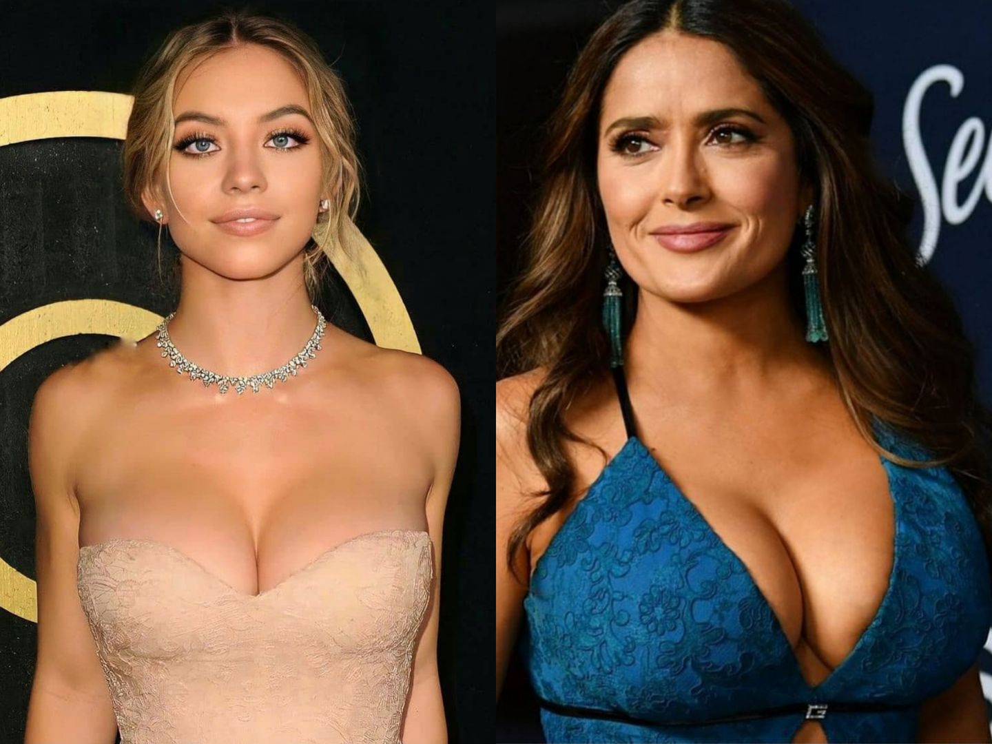 Sidney Sweeney vs Salma Hayek | Scrolller