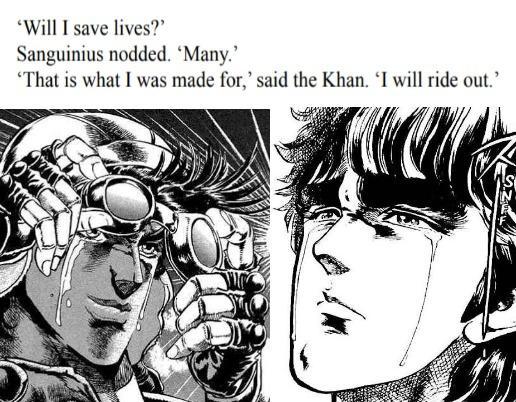 Siege of Terra series gives me chills. And manly tears. | Scrolller