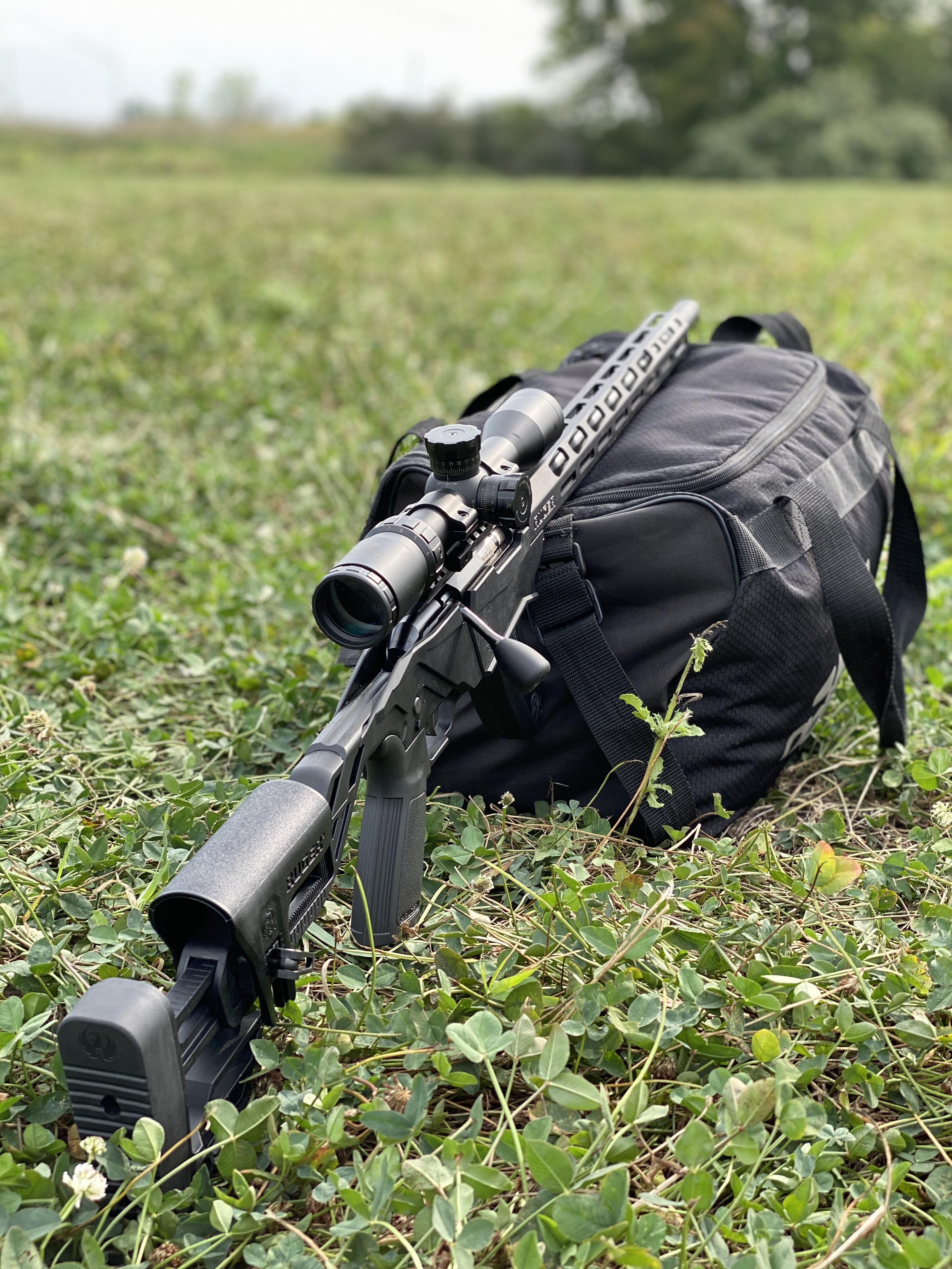 Sighted in my .17hmr today. Ruger Precision Rimfire. | Scrolller