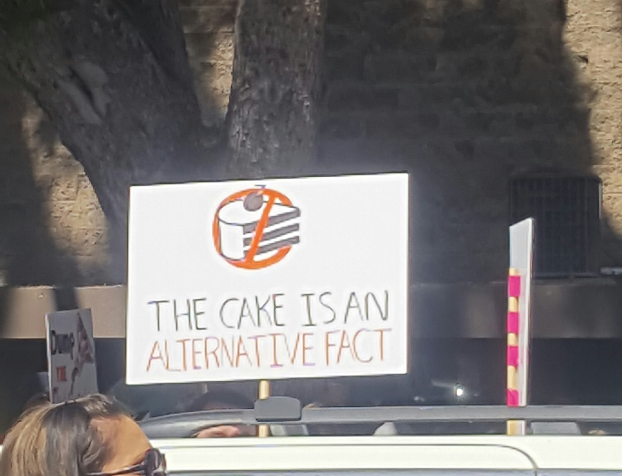 Sign at the March for Science | Scrolller