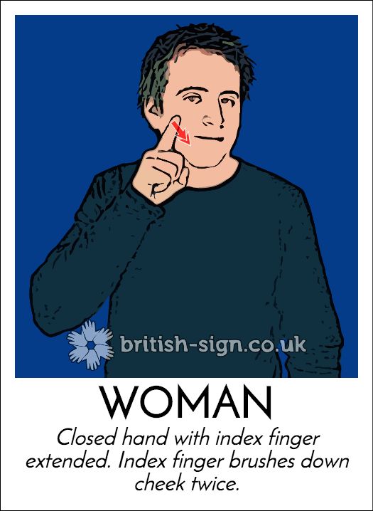 Sign of the now - Woman. | Scrolller