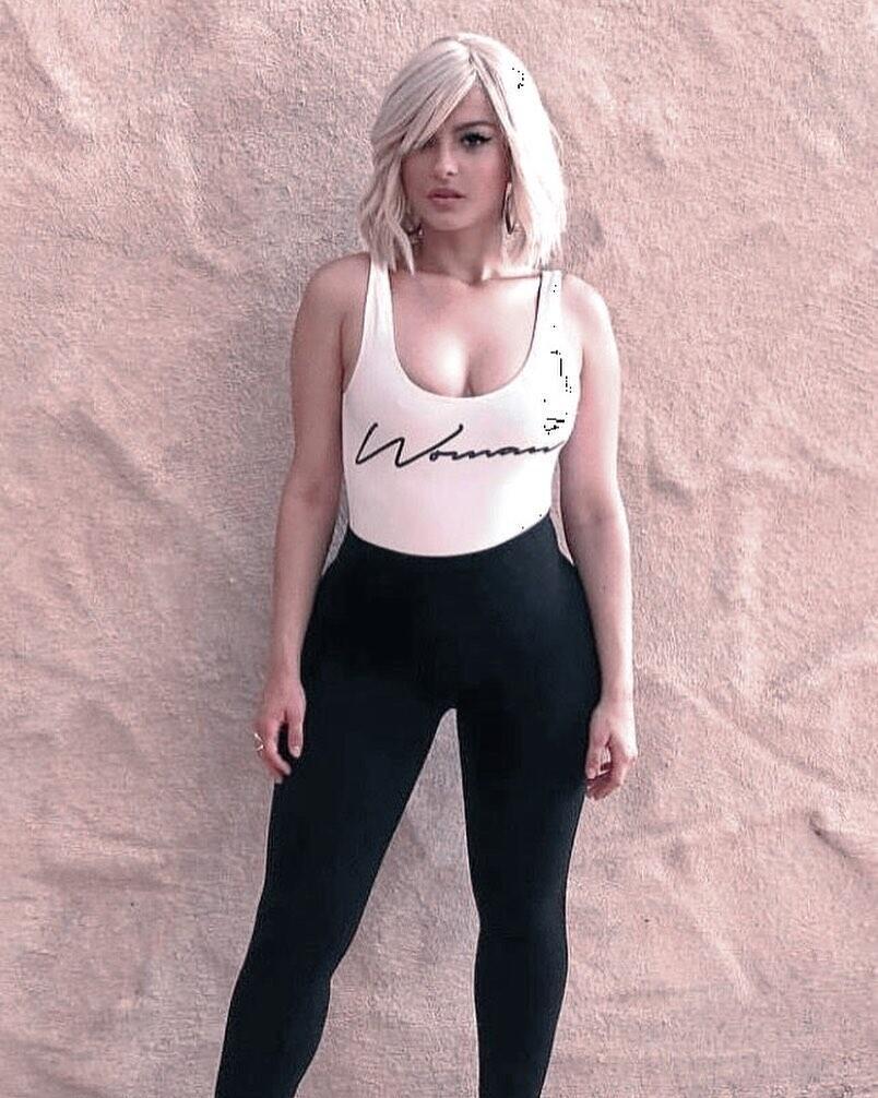 Simple White Top and Black Bottoms | Scrolller